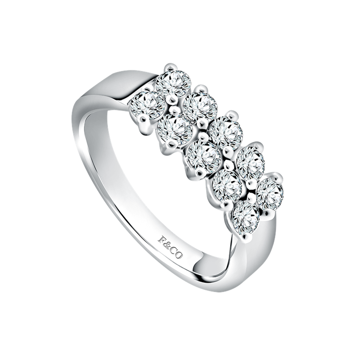 Frank & co. Timeless Anniversary Celeste Ladies Ring - Frank & co ...