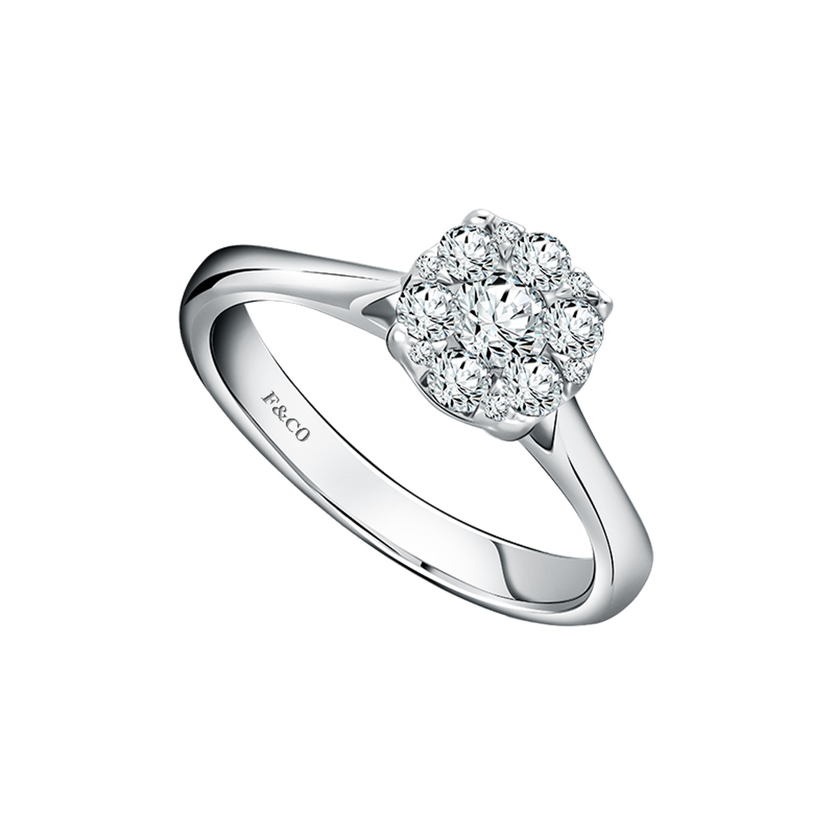Frank & co. Together As One Anniversary Array Ladies Ring