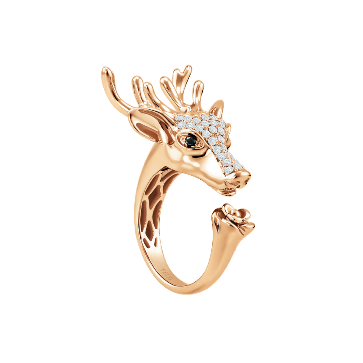 Frank & co. Frank Deer Mule Ladies Ring - Frank & co. Jewellery