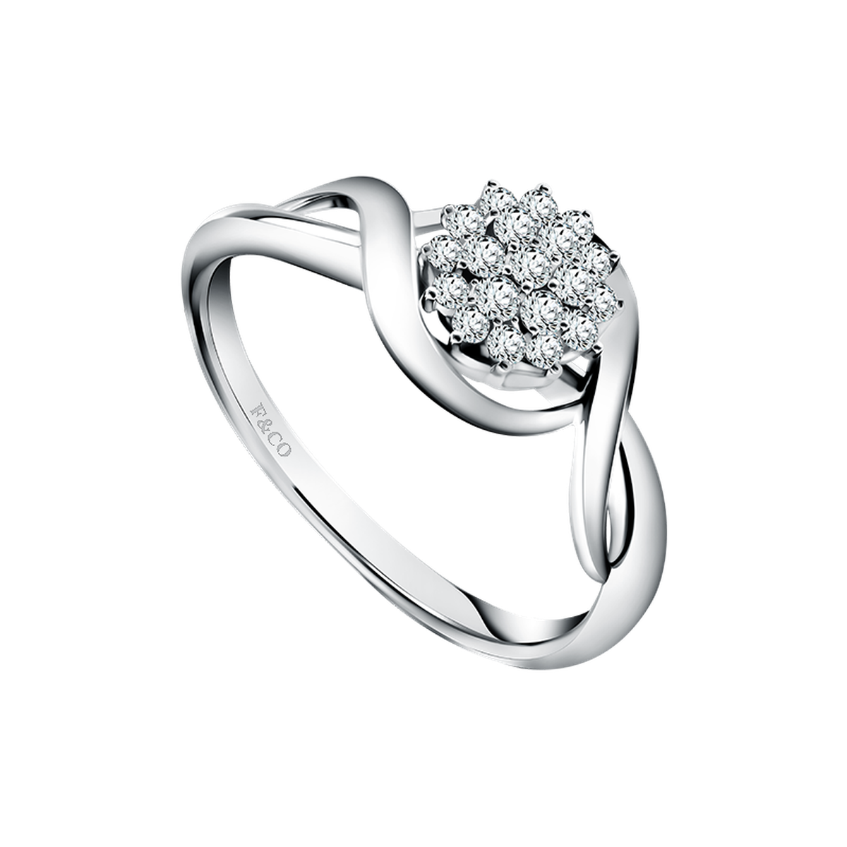 Frank & co. Array Glow Ladies Ring