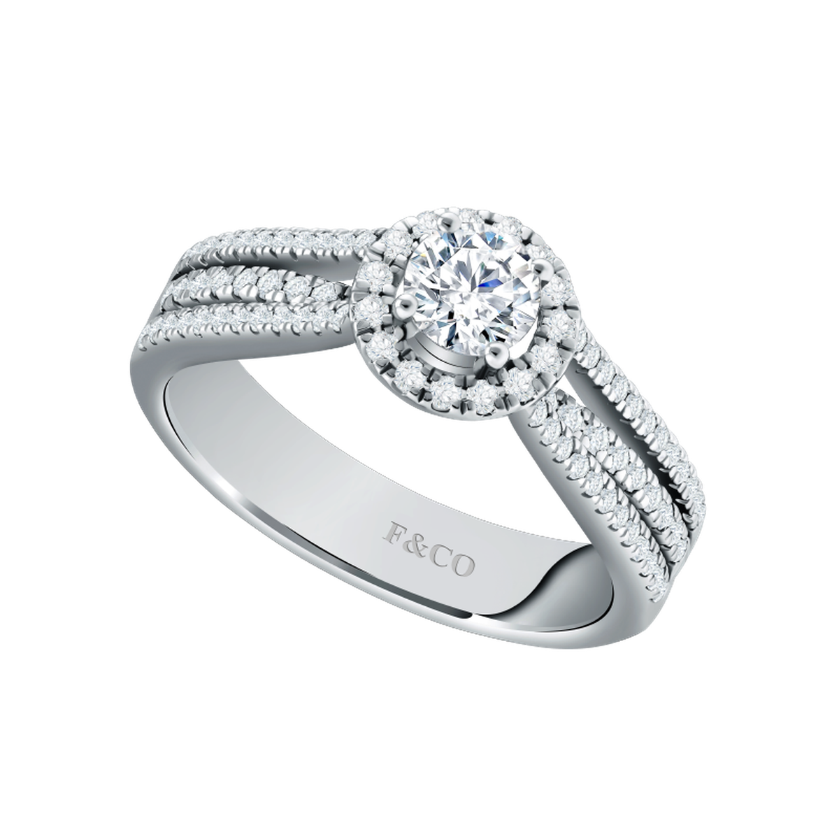 Frank & co. Frank Fire Anniversary Regale Ladies Ring - Frank & co ...