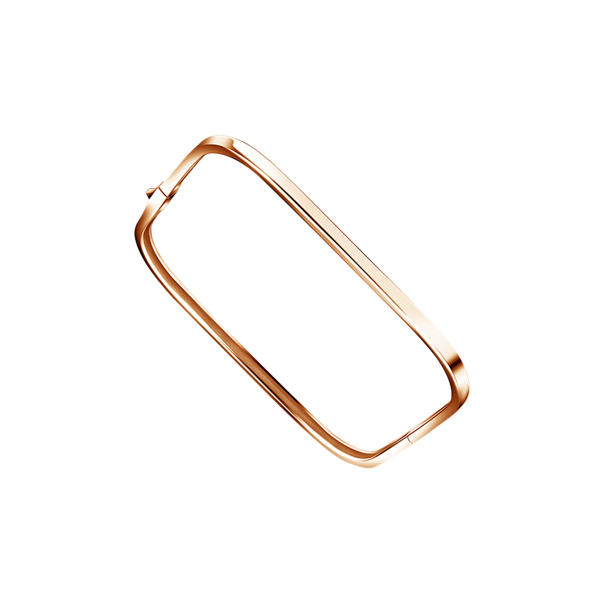 Frank & co. Frank Gold Solid Geometric Bangle Square Shape - Frank & co ...