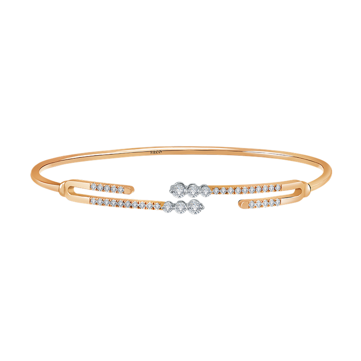 Frank & co. Flare Blaze Bangle - Frank & co. Jewellery