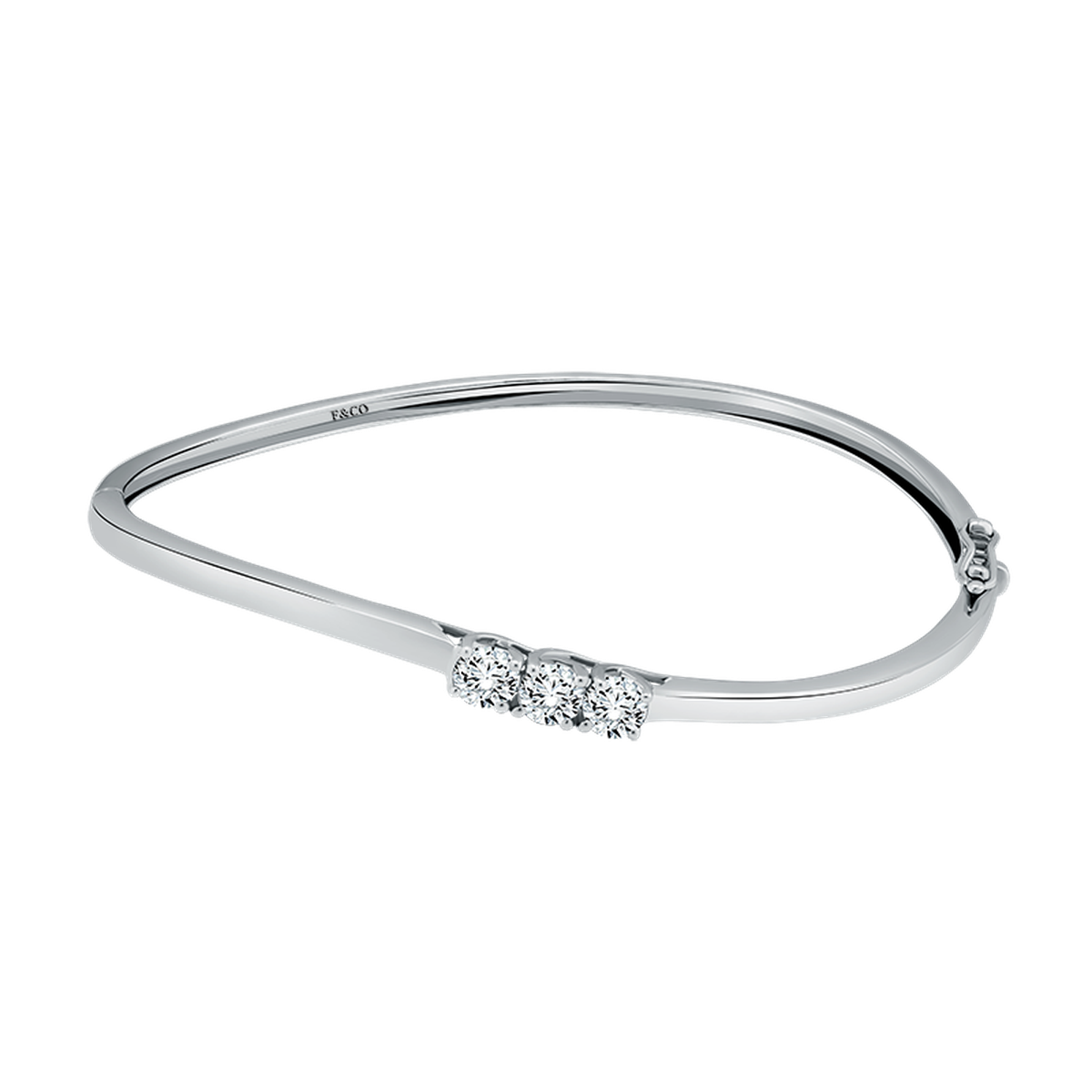 Frank & co. Timeless Threefold Path Bangle - Frank & co. Jewellery